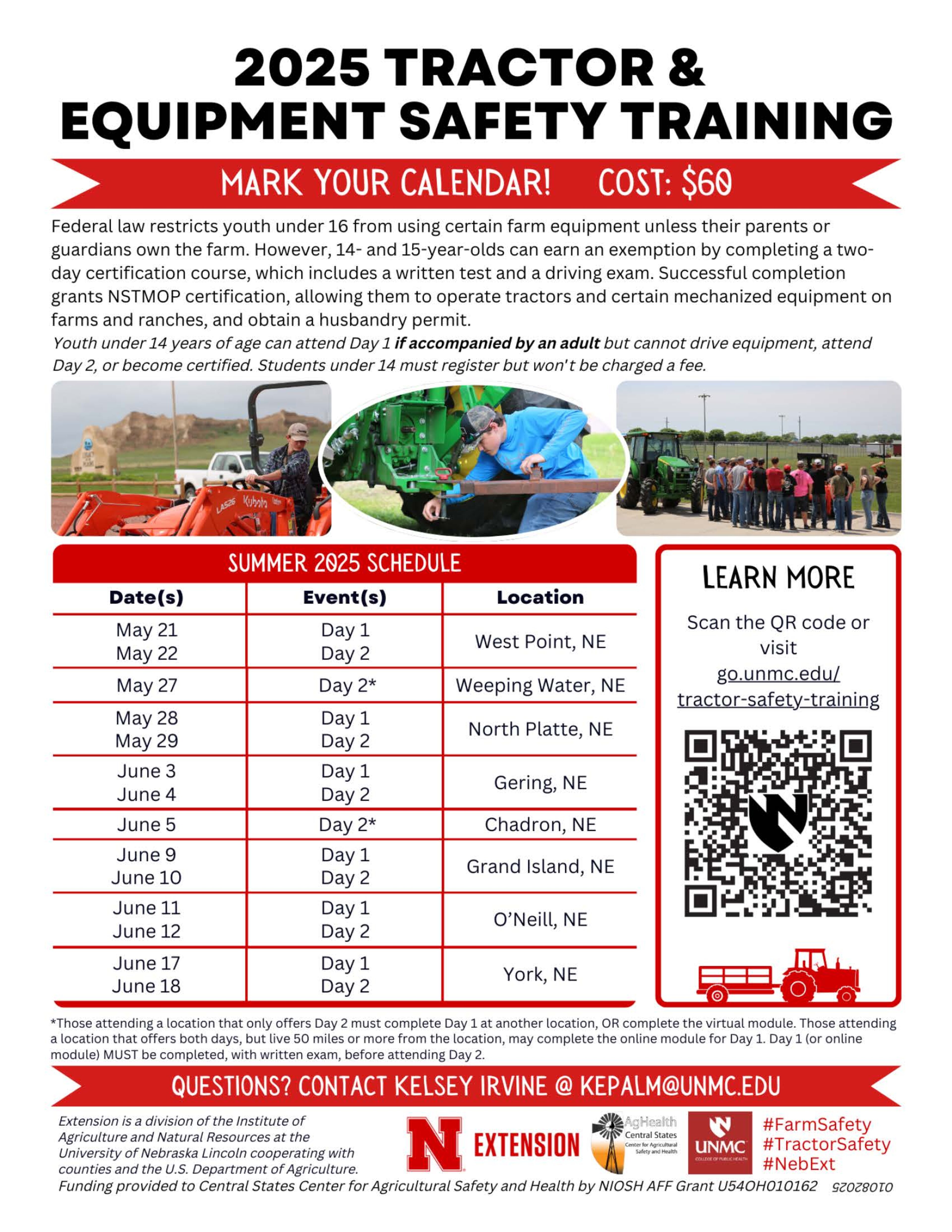 Tractor Safety Training | Nebraska Extension in Dawes County | Nebraska ...