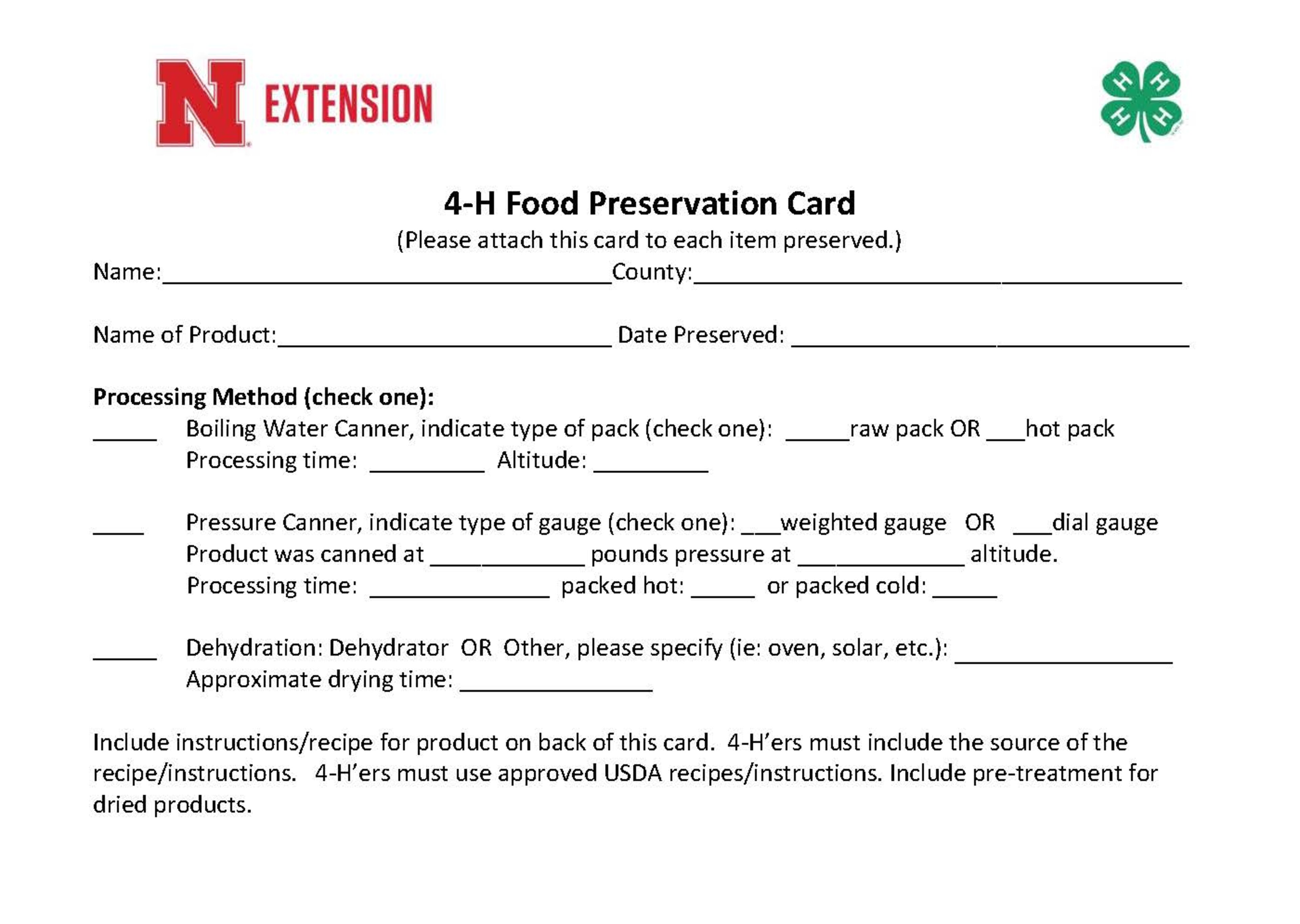 Food Preservation | Nebraska Extension in Greeley, Howard, Sherman ...
